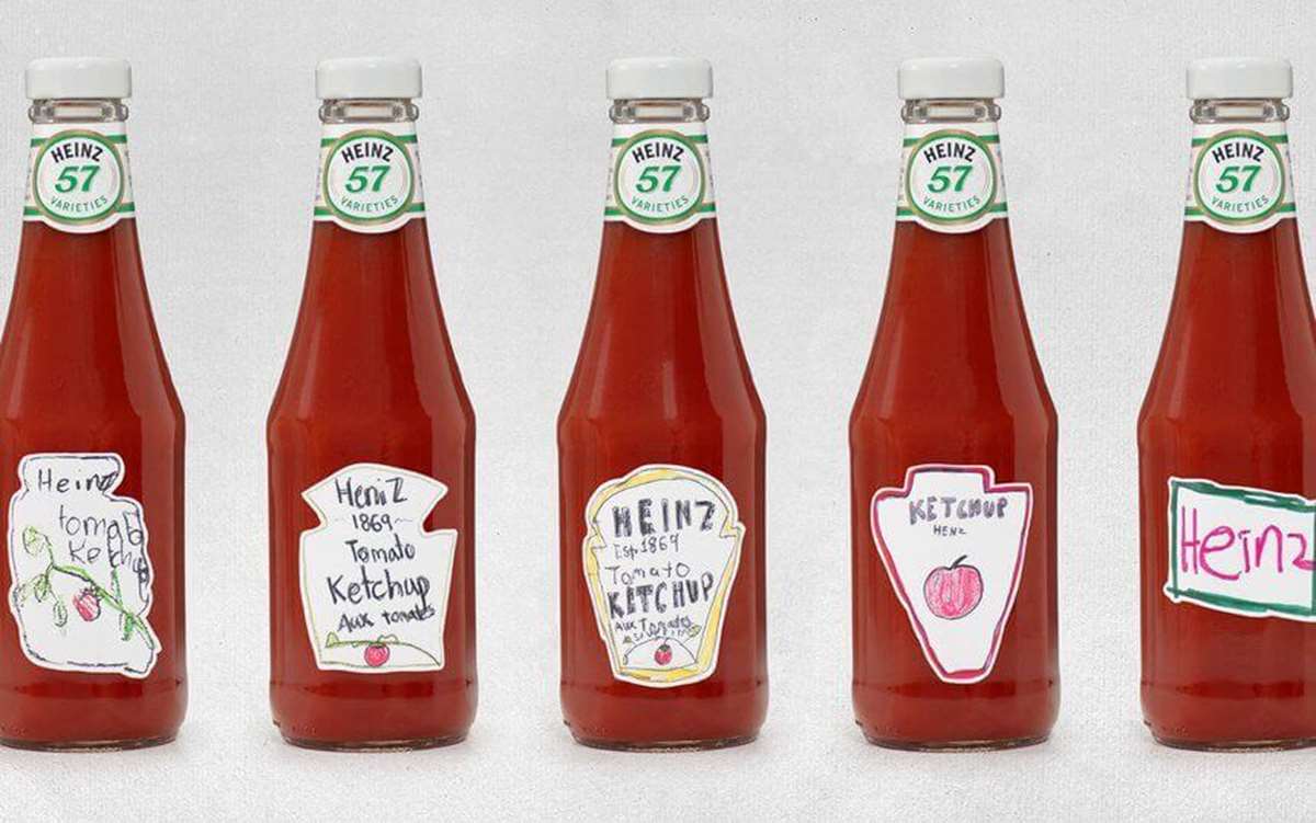 Heinz Ketchup Bottle Drawing